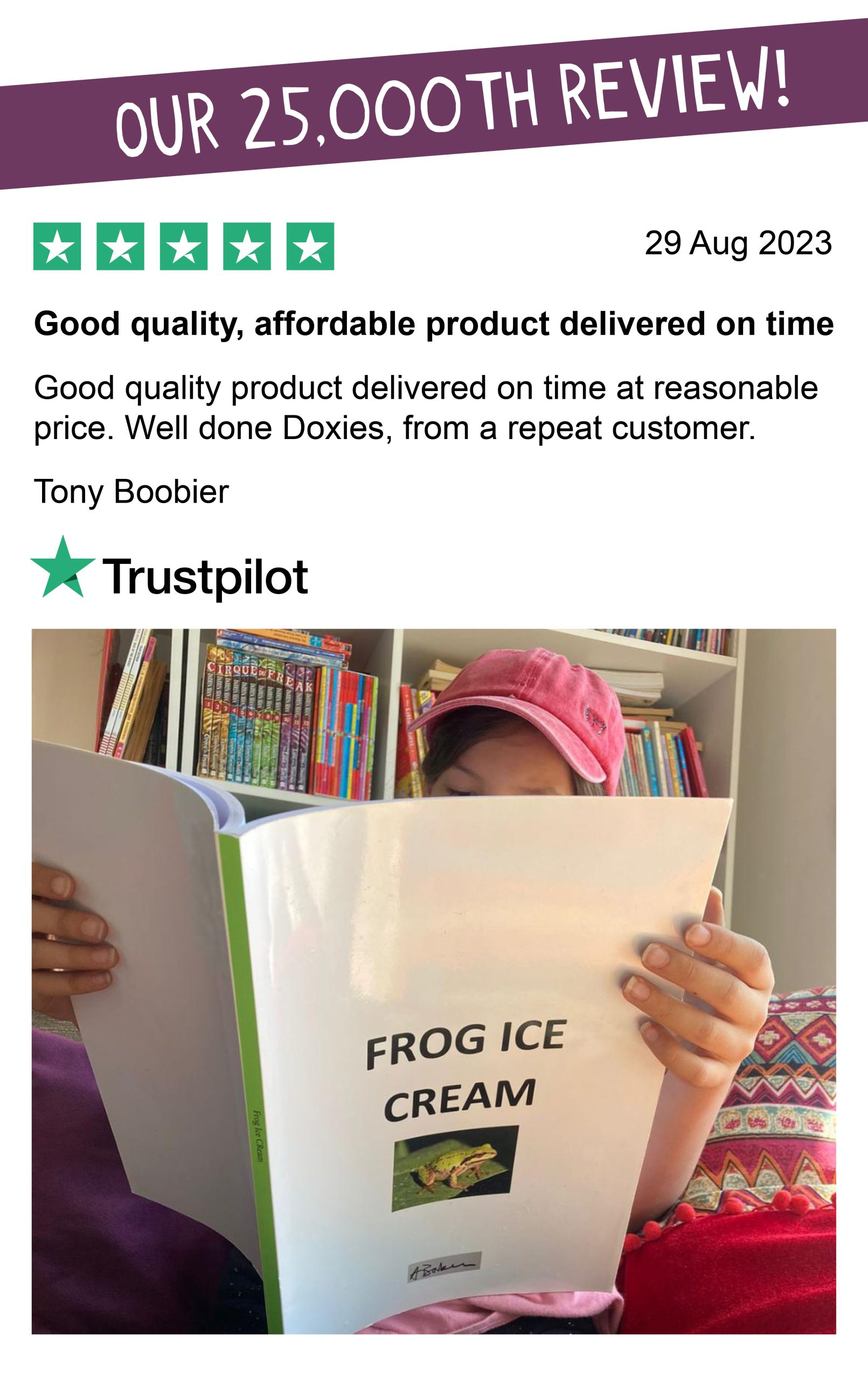 Our 25,000th Review! | Doxdirect