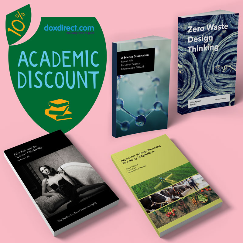 Academic Discount | Doxdirect
