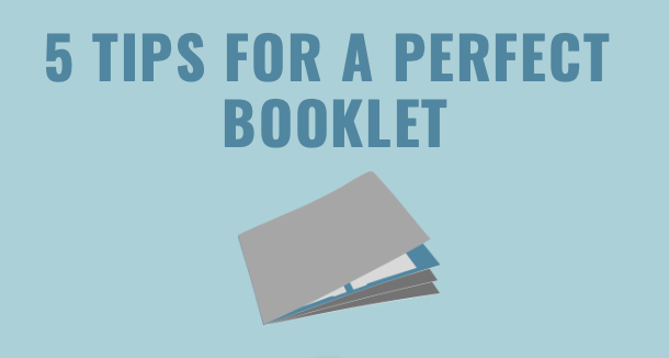 5 Tips For A Perfect Booklet | Doxdirect